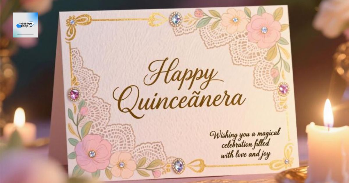 What To Write In A Quinceanera Card Message - Messages Coop